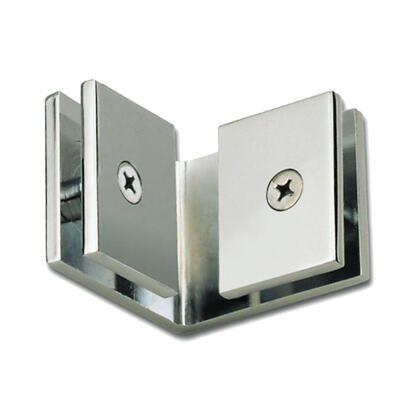 Solid Brass Frameless Glass Clamp - DNW