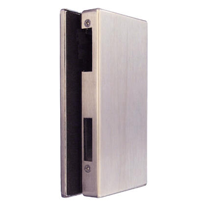 Glass door lock strike box - DNW