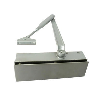 Frameless glass door closer clamp - DNW