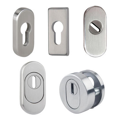 Stainless Steel Security Cylinder Roses - DNW