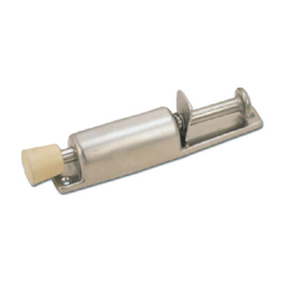 Step-on spring door holder