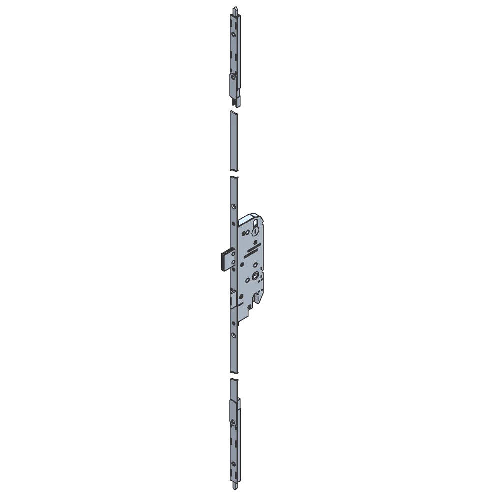 Multi-point lock - active door
