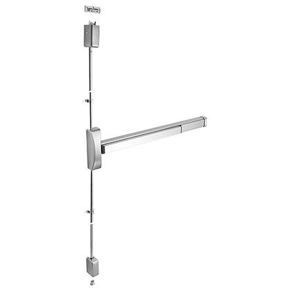 Touch bar exit vertical rod device, fire rated - DNW